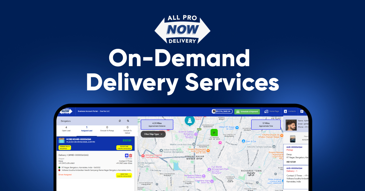 On-Demand Delivery Services | Fast, Same-Day Delivery